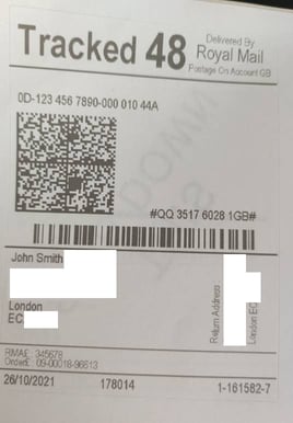 Royal Mail - QR Code / Label to Go